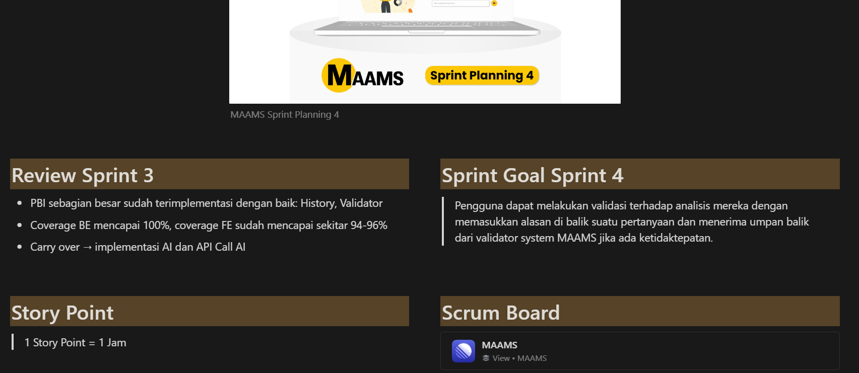 Sprint Planning